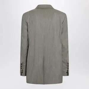 Rick Owens Grey Melange Concordian Blazer