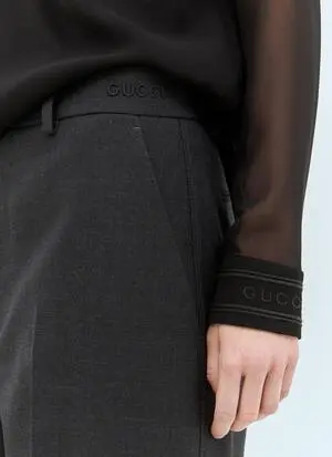 Gucci Wool Tailored Pants
