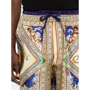Casablanca Tailored Silk Shorts