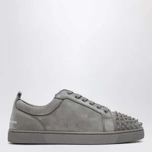 CHRISTIAN LOUBOUTIN Louis Jr Spikes Canopy Sneakers - Gray