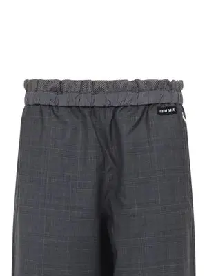 Miu Miu Straight Leg Trousers