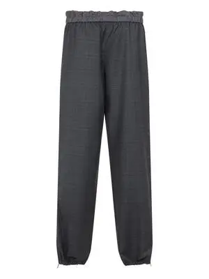 Miu Miu Straight Leg Trousers - Multicolor