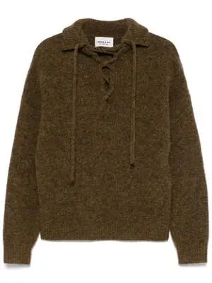 Isabel Marant Étoile Marant Phylia Lace-up Sweater - Brown