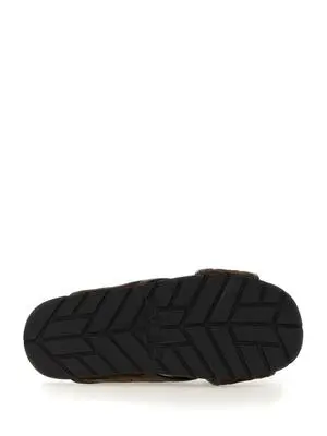 Bottega Veneta Leather Sandals - Brown