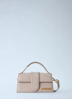 Jacquemus Leather Le Bambino Handbag - Cream