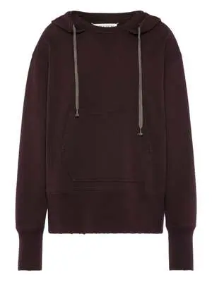 MAISON MARGIELA Cotton Hooded Sweatshirt