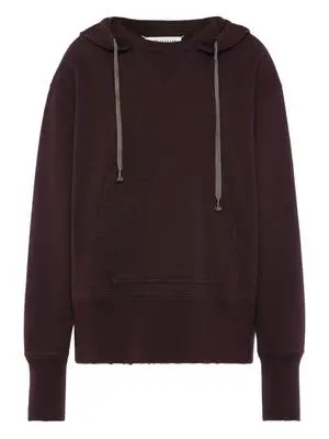 MAISON MARGIELA Cotton Hooded Sweatshirt - Multicolor