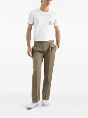 Dolce & Gabbana Stretch Gabardine Trousers