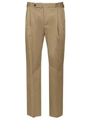 Dolce & Gabbana Stretch Gabardine Trousers - Green