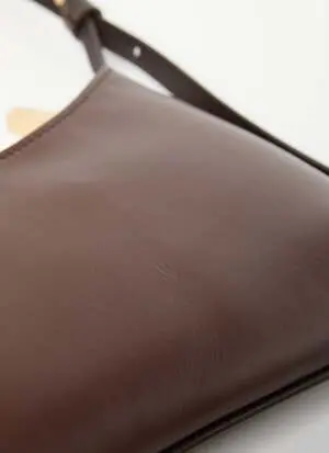 Jacquemus Le Bisou Perle Shoulder Bag - Brown