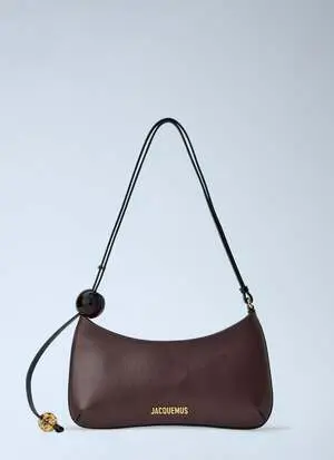 Jacquemus Le Bisou Perle Shoulder Bag - Brown