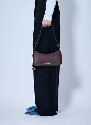 Jacquemus Le Bisou Perle Shoulder Bag - Brown