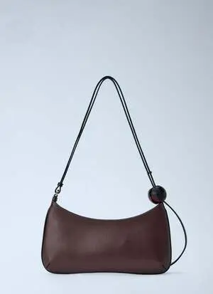 Jacquemus Le Bisou Perle Shoulder Bag - Brown