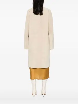 TOTEME Suede Leather Coat