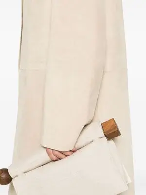 TOTEME Suede Leather Coat