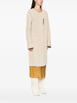 TOTEME Suede Leather Coat