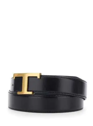 TOD'S Smooth Leather Belt - Multicolor