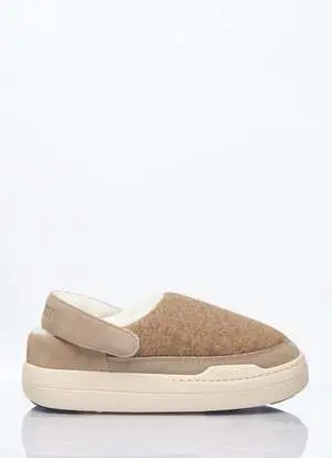 Moon Boot Park Clog Felt Mules