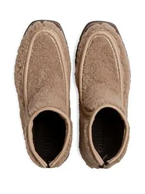 Hereu Armenta Low Shearling Boots - Multicolor
