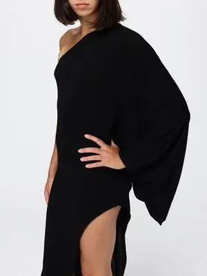 Gucci Asymmetric Evening Gown - Black