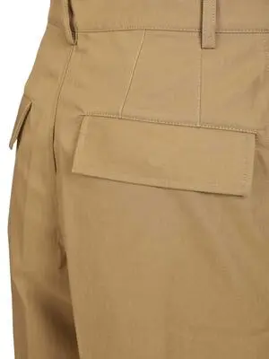 Dries Van Noten Cotton Twill Trousers - Cream