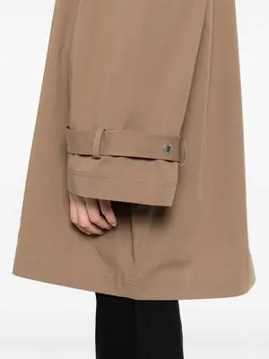 TOTEME Organic Cotton Oversized Trench Coat - Multicolor