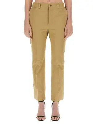 Saint Laurent Drill Pants - Cream