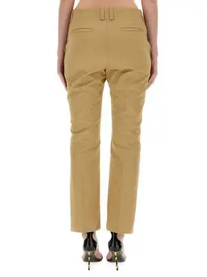 Saint Laurent Drill Pants - Cream
