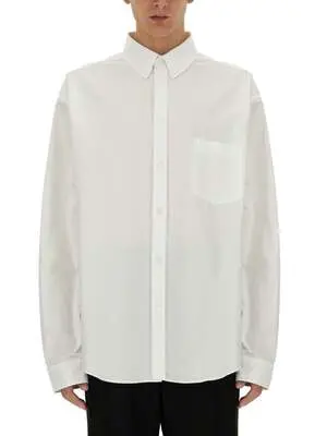 Balenciaga Large Fit Shirt - White