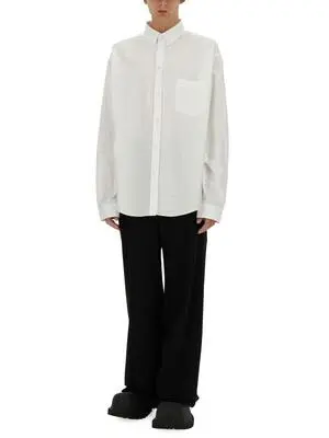 Balenciaga Large Fit Shirt - White
