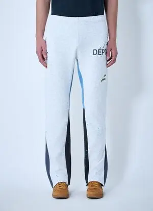 GALLERY DEPT. Logo Painted Flare Sweatpants - Gray