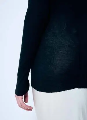 Rick Owens Rib Long Sleeve Top