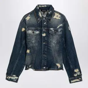 Marc Jacobs Washed Denim Jacket - Blue