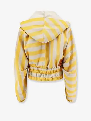 Fendi Cotton And Linen Jacket - Multicolor