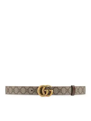 Gucci Reversible Gg Marmont Belt - Multicolor