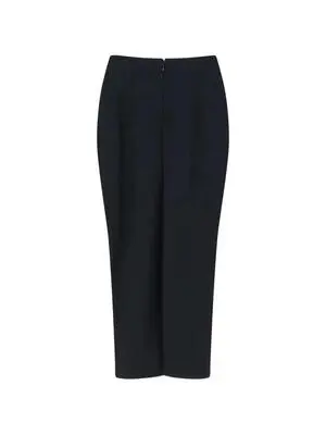 Givenchy Draped Pencil Skirt - Black