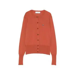 VIVIENNE WESTWOOD Vivienne Westwood Organic Cotton Cardigan Orange