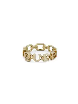 Alexander McQueen Brass Ring - Gold