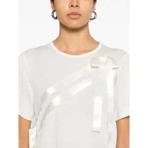 Simone Rocha Sash Bow T-shirt