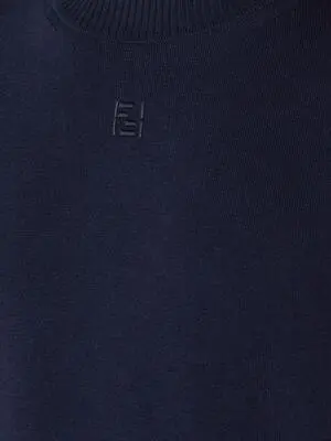 Fendi Cotton And Cashmere Sweater