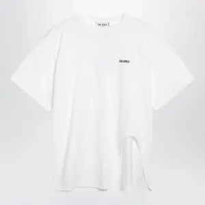 Attico Oversized Cotton Jersey T-shirt - White