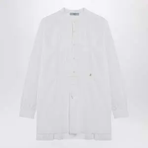 Prada Cotton Canvas Shirt - White