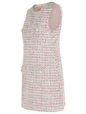 SELF-PORTRAIT Sleeveless Polyester Mini Dress
