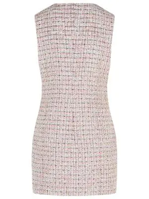 SELF-PORTRAIT Sleeveless Polyester Mini Dress