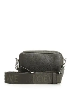 Loewe Messenger Pebble Bag - Green