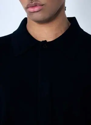 Saint Laurent Wool Polo Shirt