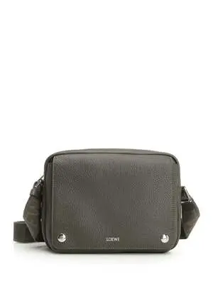 Loewe Medium Pebble Messenger Bag - Green
