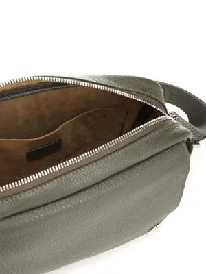 Loewe Medium Pebble Messenger Bag - Green
