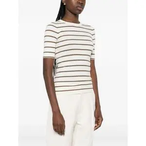Brunello Cucinelli Neutrals Tops T-shirts & Jerseys