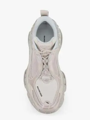 Balenciaga Triple S.2 Gandient Mesh And Nylon Inserts With Used-effect - Multicolor